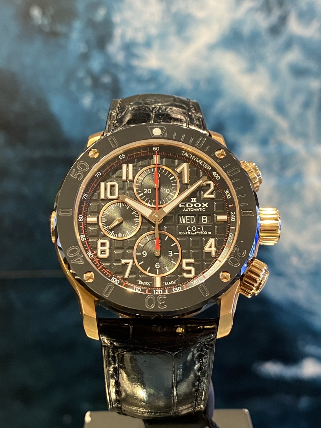 エドックス(EDOX) クロノオフショア1 クロノグラフ | TOMIYA 広島店 | ブランド腕時計の正規販売店紹介サイトGressive/グレッシブ